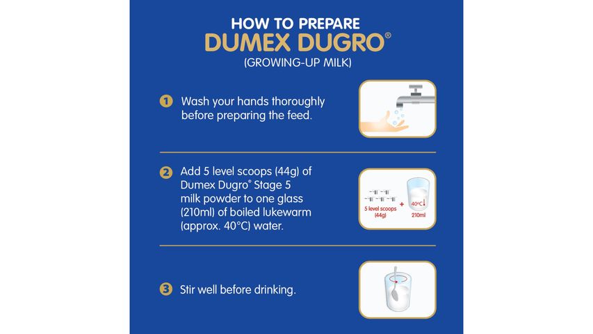 Dumex Dugro Stage 5 Growing Up Kid Milk Formula 1.6kg delivery near you ...