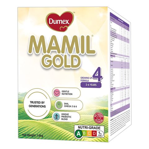 Dumex Mamil Gold Growing Up Milk Formula Stage 4 Box 1.6kg delivery ...