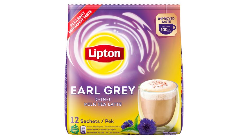 Lipton 3-in-1 Instant Milk Tea Latte Earl Grey 12pcs delivery near you ...