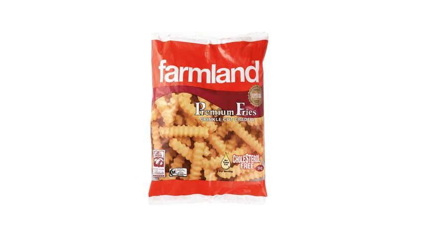 Farmland Frozen Crinkle Cut Fries 1kg delivery near you in Singapore ...