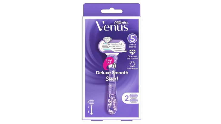 Gillette Venus Deluxe Smooth Swirl Razor & Shaver 1 Set delivery near ...