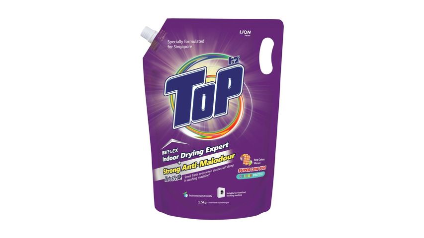 Top Concentrated Liquid Detergent Refill - Super Low Suds Colour ...
