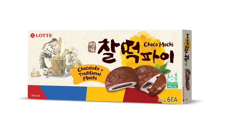 Lotte Rice Cake Choco Pie 210g delivery near you in Singapore | foodpanda