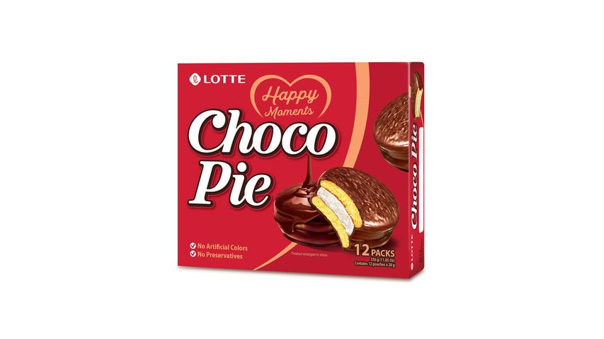 Lotte Choco Pie 12s x 28g delivery near you in Singapore | foodpanda