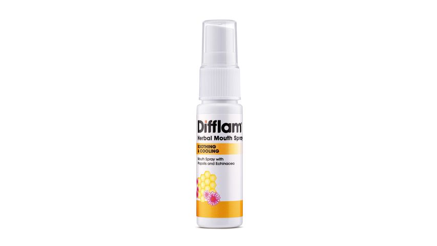 Difflam Herbal Mouth Spray (Soothing & Cooling) 15ml delivery near you in Singapore | foodpanda