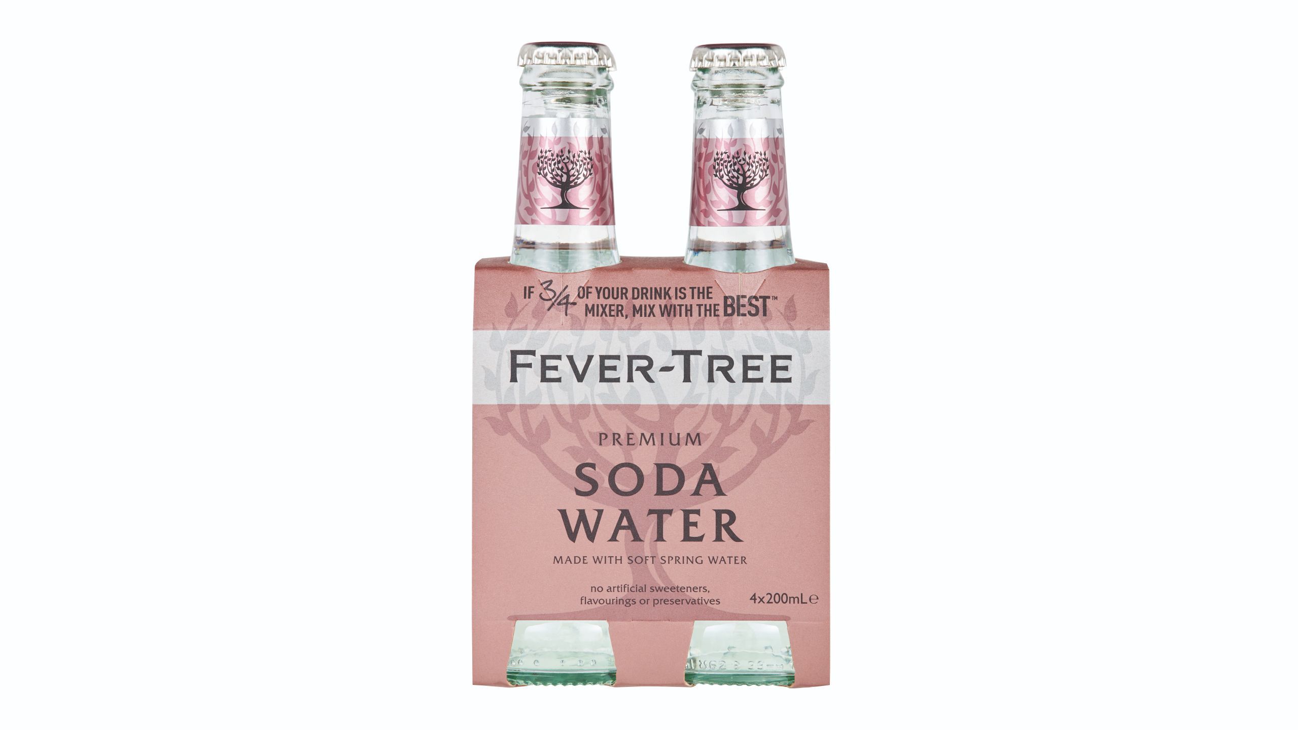 Fevertree Premium Soda Water 4s x 200ml delivery near you in Singapore ...