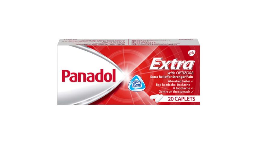 Panadol Extra with Optizorb, Paracetamol for Strong & Tough Pain Relief ...