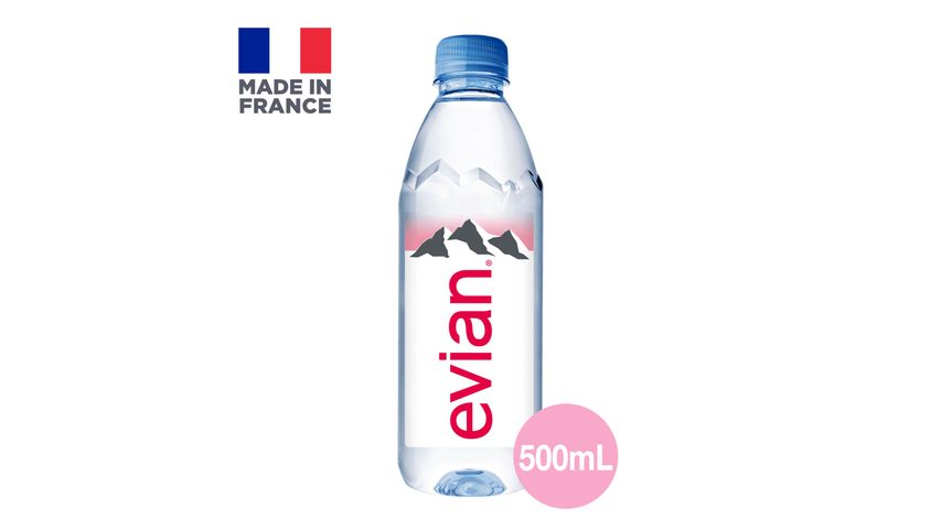 Evian Mineral Water Bottle 500ml delivery near you in Singapore | foodpanda