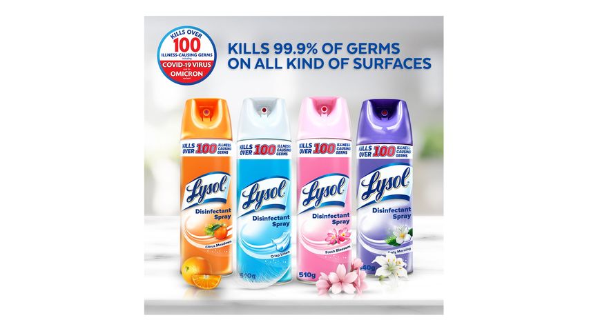 Lysol Disinfectant Spray - Early Morning 510g delivery near you in ...