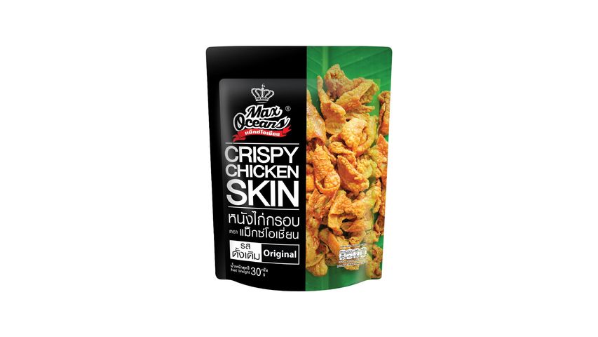 Max Oceans Crispy Chicken Skin Snack - Original 30g delivery near you ...