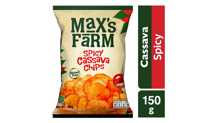 Max's Farm Cassava Chips Spicy 150g delivery near you in Singapore ...
