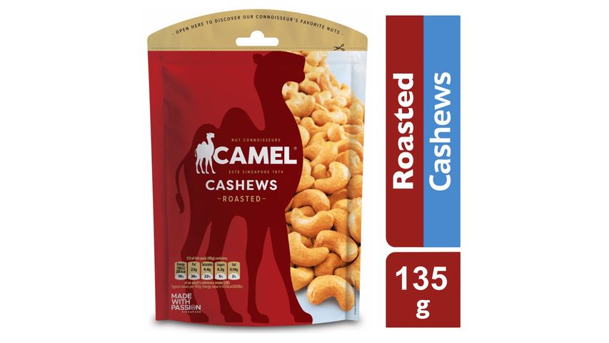 Camel Roasted Cashews 135g delivery near you in Singapore | foodpanda