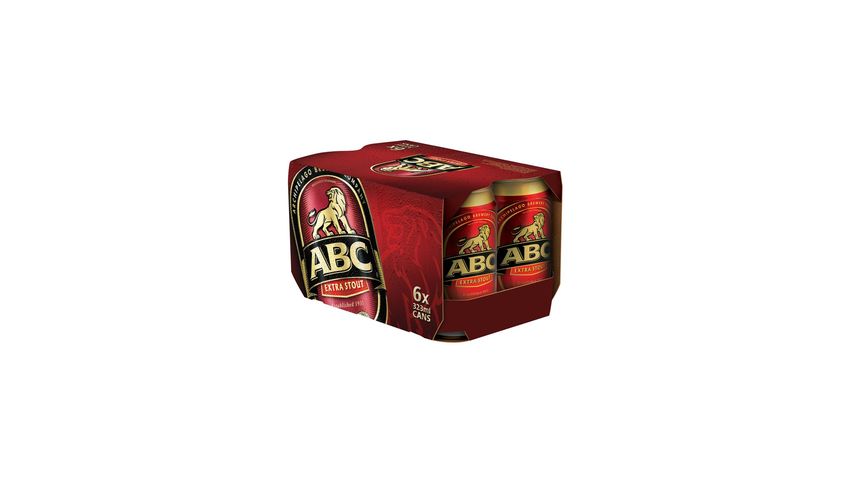 ABC Extra Stout Beer Can 6s x 323ml delivery near you in Singapore ...