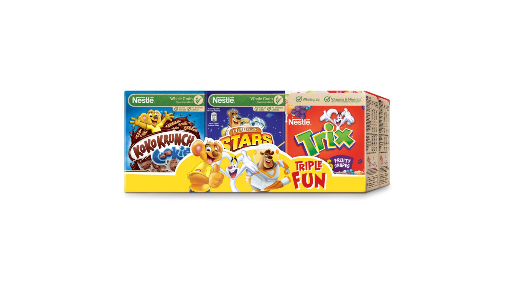 [GWP] Nestle Triple Fun Multi-pack 120g delivery near you in Singapore ...