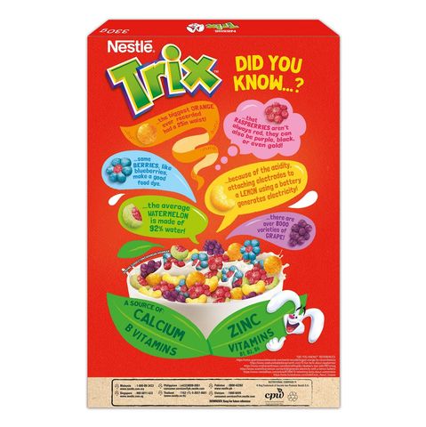 Nestle Trix Fruity Cereal 330g delivery near you in Singapore | foodpanda
