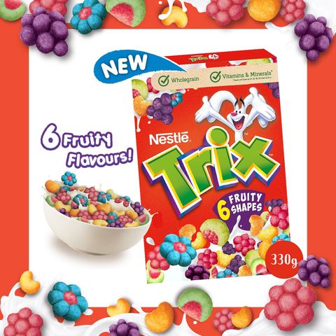 Nestle Trix Fruity Cereal 330g delivery near you in Singapore | foodpanda