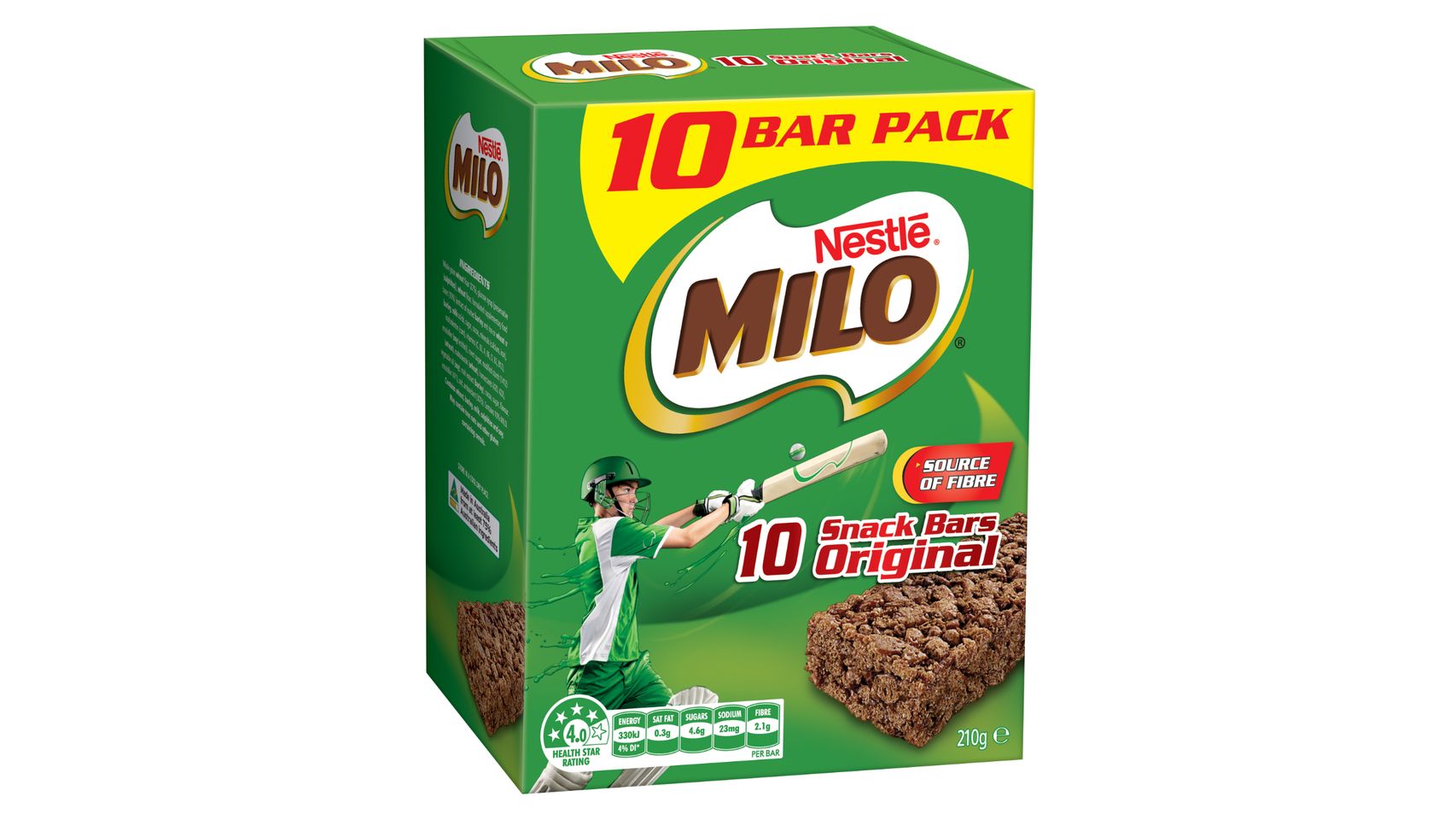 Milo Snack Original 10 Pieces x 21g delivery near you in Singapore ...