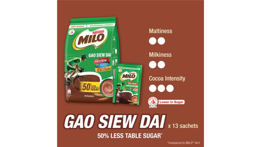 Milo ACTIV-GO GAO SIEW DAI 13 x 33G delivery near you in Singapore ...