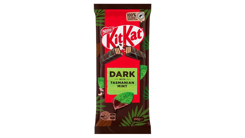 Kit Kat Dark Mint Block Chocolate 160g delivery near you in Singapore ...