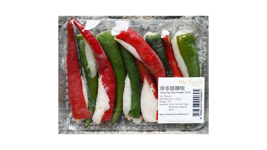 Mr Joy's Yong Tau Foo Frozen Chilli 250g delivery near you in Singapore ...