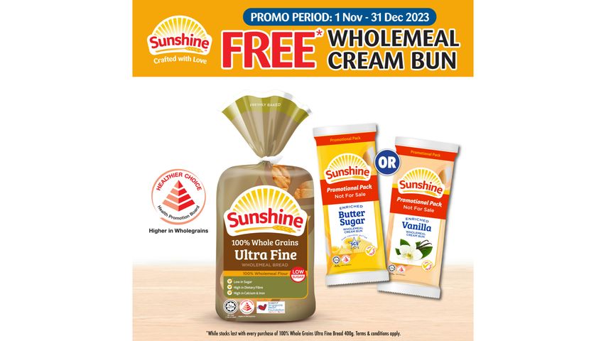 线上订购 pandamart (RedHill) 的 Sunshine 100% Whole Grains Ultra Fine ...