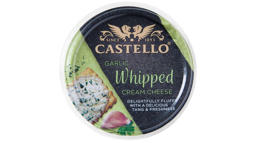 Castello Garlic Whipped Cream Cheese 125g delivery near you in ...