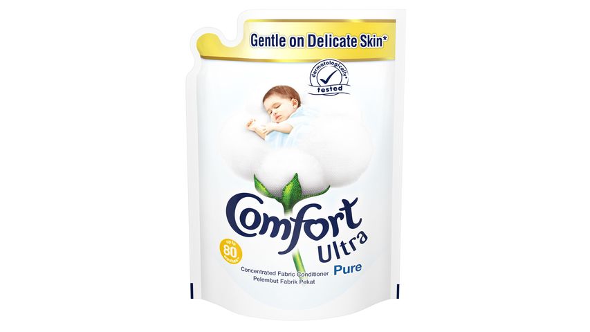Comfort Ultra Fabric Softener Refill - Pure 1.5L delivery near you in Singapore | foodpanda