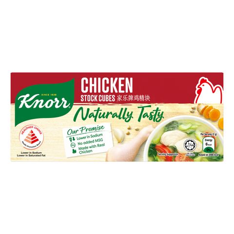 Knorr Chicken Stock Cubes (No Added MSG) 12s x 10g delivery near you in ...