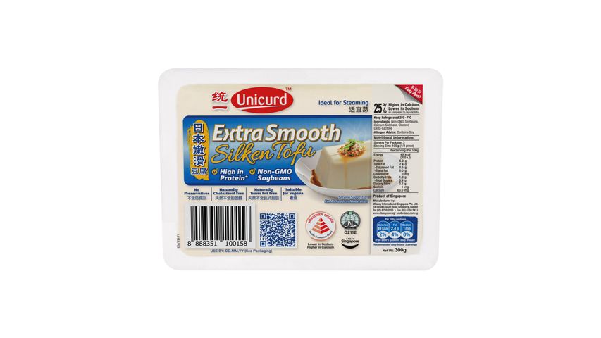Unicurd Extra Smooth Silken Tofu Box 300g delivery near you in ...
