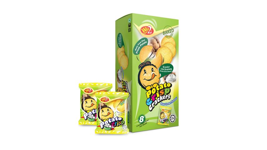 Win2 Potato Crisp Cracker - Sour Cream Flavour 8s 160g delivery near ...