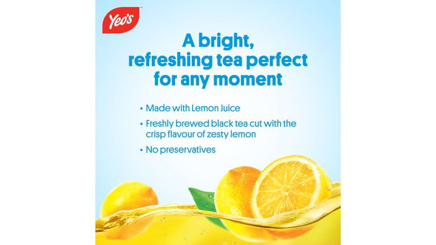 Yeo's Lemon Tea Packets Beverage 6 x 250ml delivery near you in ...