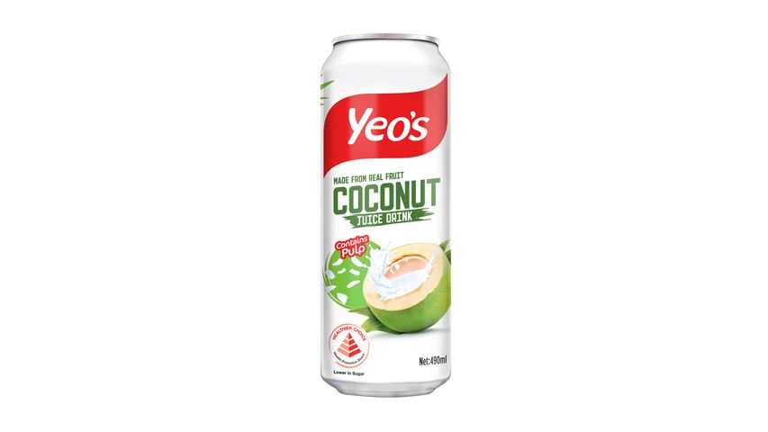 Yeo's Coconut Juice 490ml delivery near you in Singapore | foodpanda