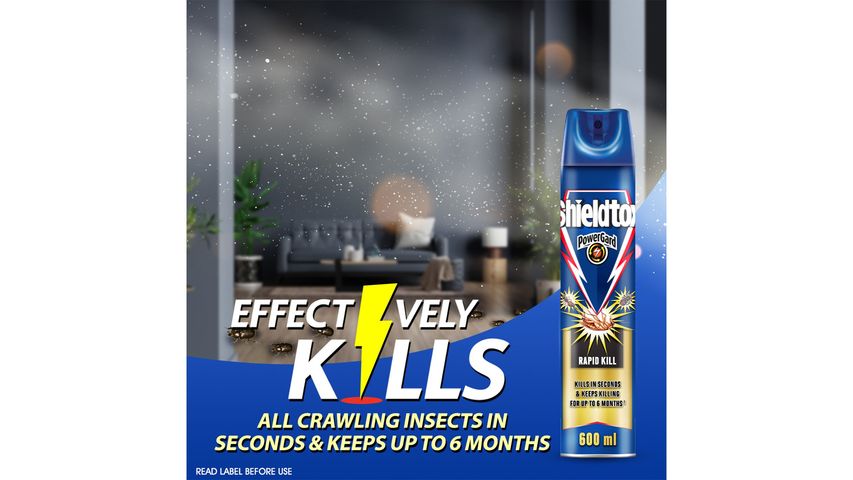 Shieldtox Powergard Rapid Kill Insect Killer Spray 600ml delivery near ...