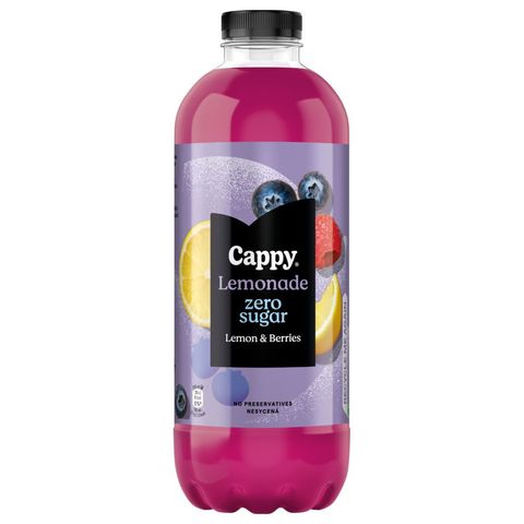 Cappy Lemonade Zero Sugar Lemon & Berries | 1,25 l - foodora.cz rozvoz