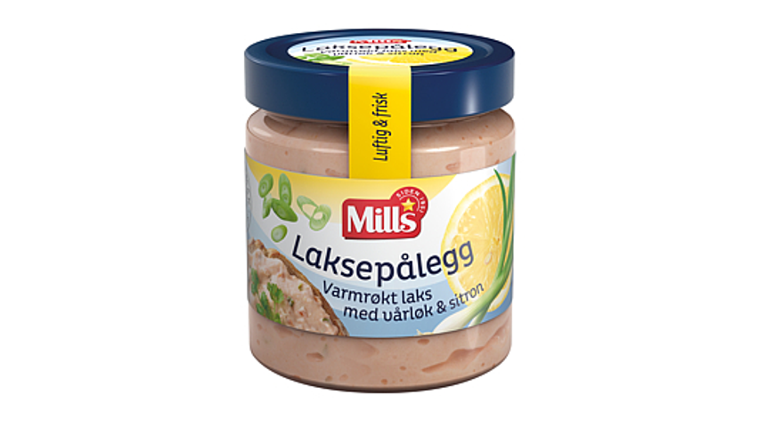 Mills Laksepålegg Vårløk og Sitron | 165g - foodora.no