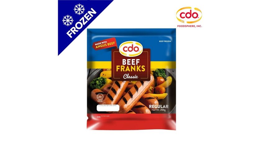 CDO Beef Franks Hotdog 250G delivery in the Philippines | foodpanda