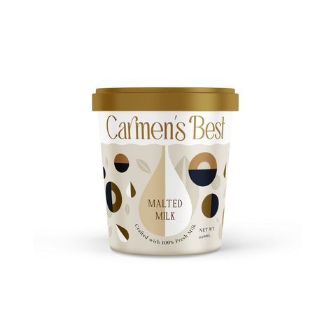 Carmen's Best Malted Milk Ice Cream Pint 440ml delivery in the ...
