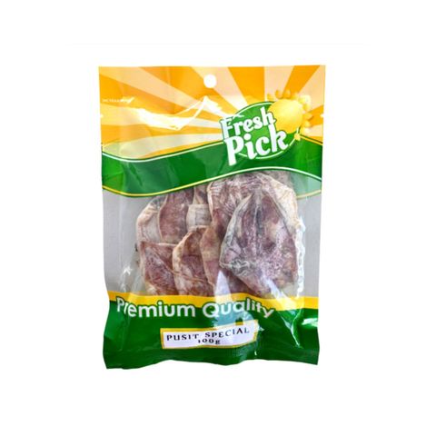 Fresh Pick Dried Pusit Special 100g delivery in the Philippines | foodpanda