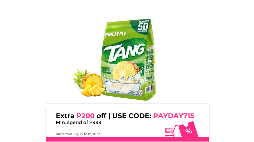Tang Pineapple 250G delivery in the Philippines | foodpanda