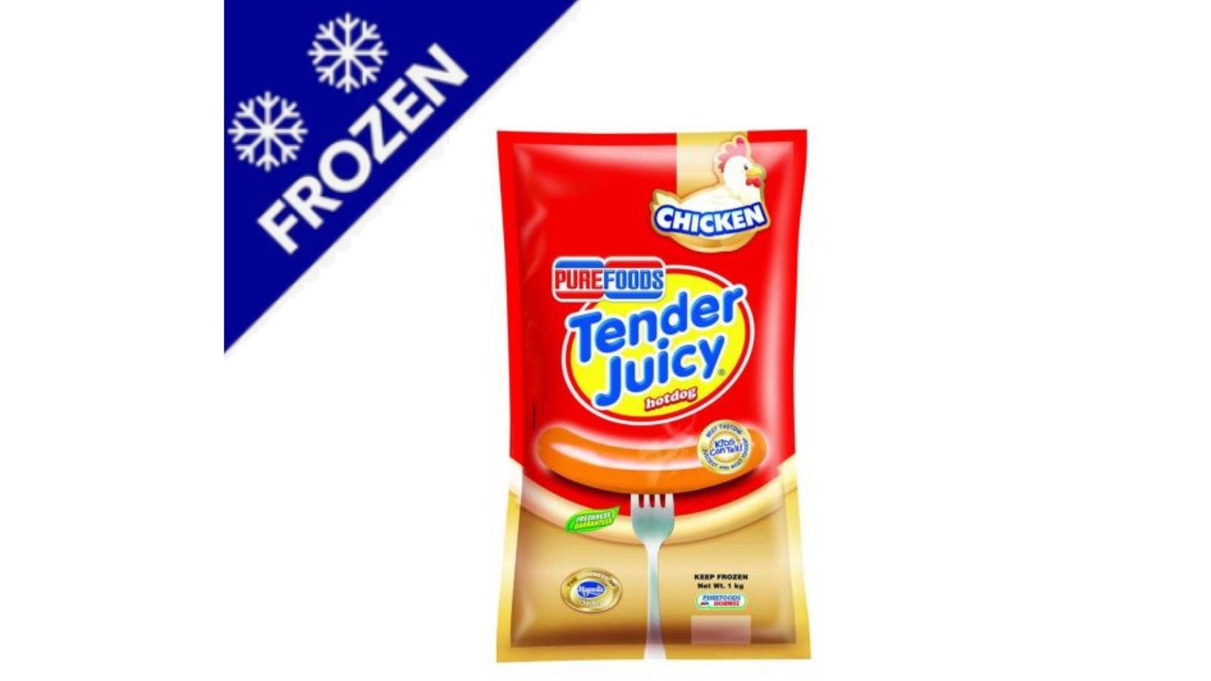 Tender Juicy Jumbo Chicken Hotdog 1kg delivery in the Philippines ...
