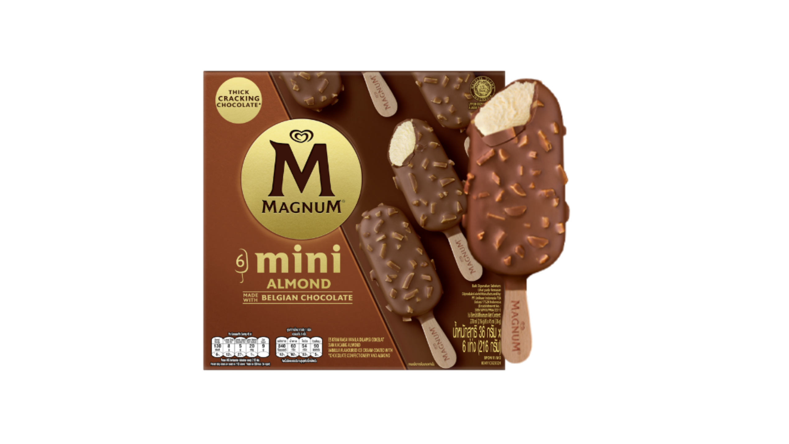 Magnum Minis Almond Ice Cream Stick 6x45mL delivery in the Philippines ...