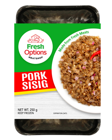 Fresh Options Pork Sisig 250g delivery in the Philippines | foodpanda