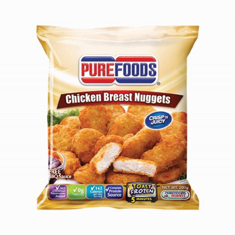 Purefoods Chicken Breast Nuggets 200g delivery in the Philippines ...