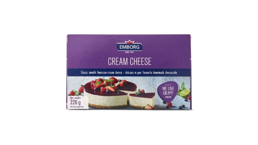 Emborg American Hard Cream Cheese 226G delivery in the Philippines ...