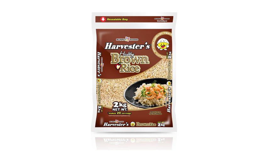 Harvesters Brown Rice 2kg delivery in the Philippines | foodpanda
