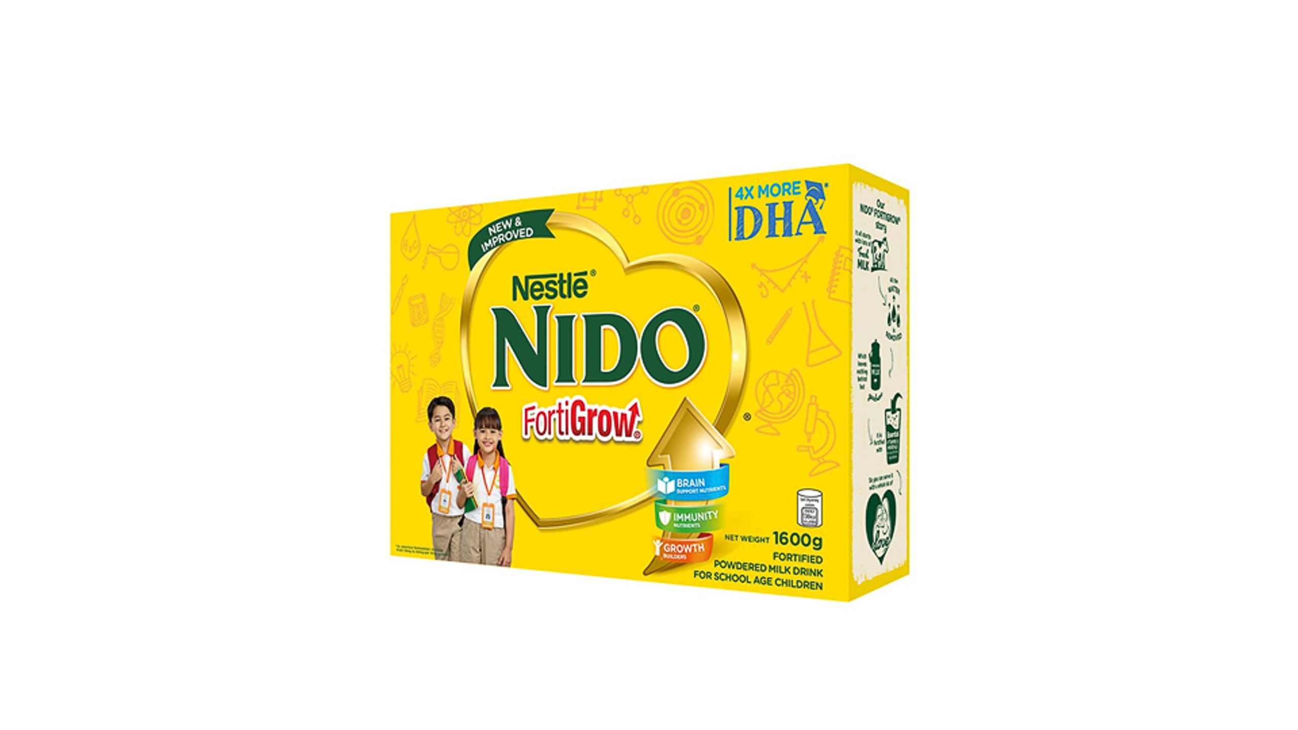 Nido Fortigrow Fortified Powdered Milk Drink 1.6kg delivery in the ...