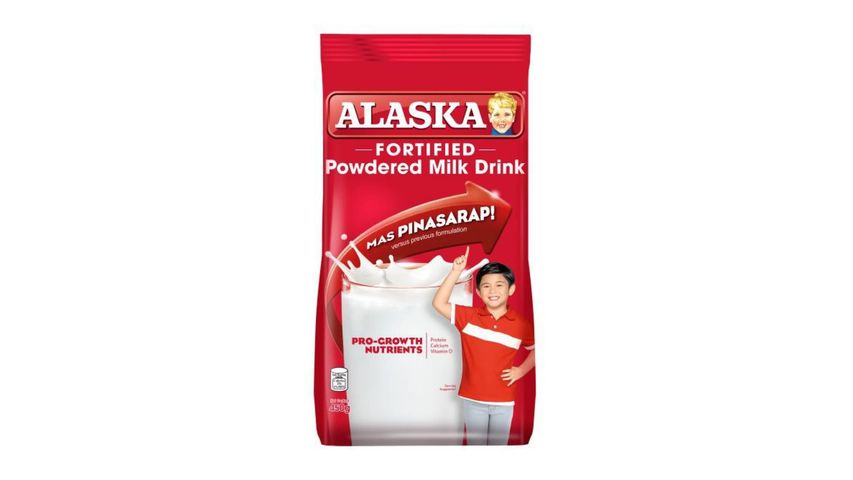 Alaska Fortified Powdered Milk Drink 450g delivery in the Philippines ...