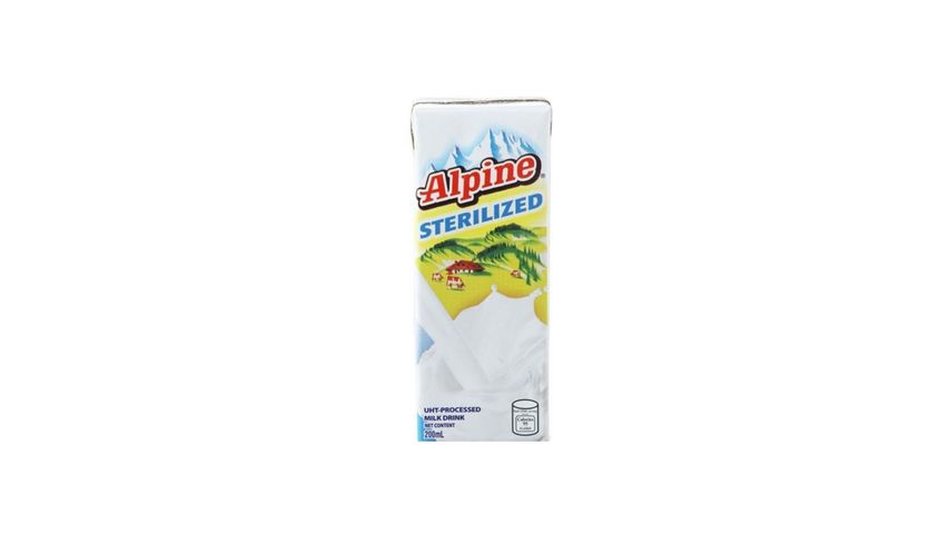 Allpine Sterilized Tetra Milk 200ML delivery in the Philippines | foodpanda