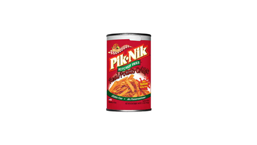 Pik-Nik Ketchup Fries Real Potato Crisps 1.5oz delivery in the ...