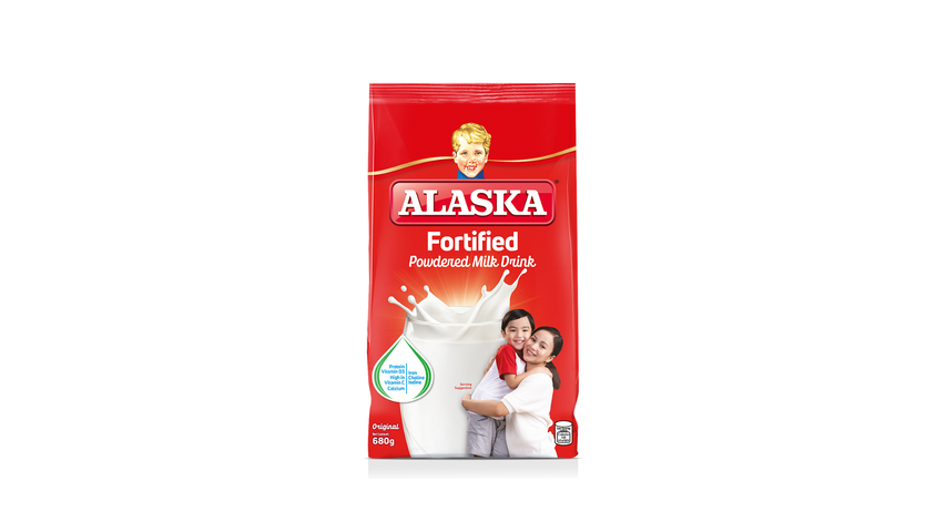 Alaska Fortified Powdered Milk Drink 680G delivery in the Philippines ...